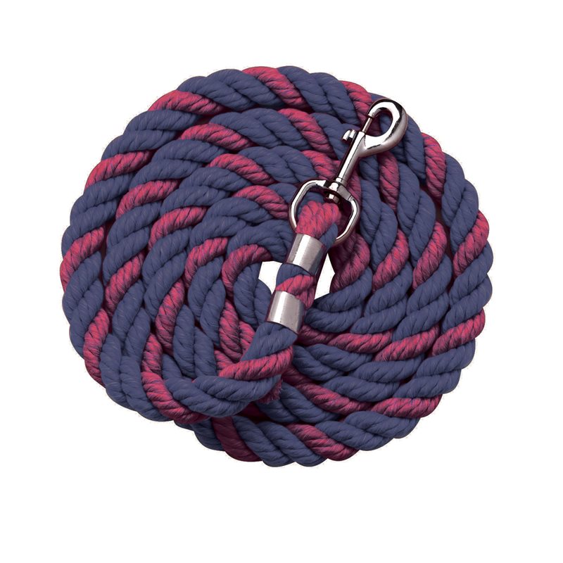 Leather, Cotton, and Nylon Lead Ropes for Horses - Perri's Leather