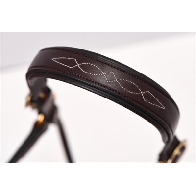 REPLACEMENT CROWN PIECE HORSE - FANCY STITCHED HALTER