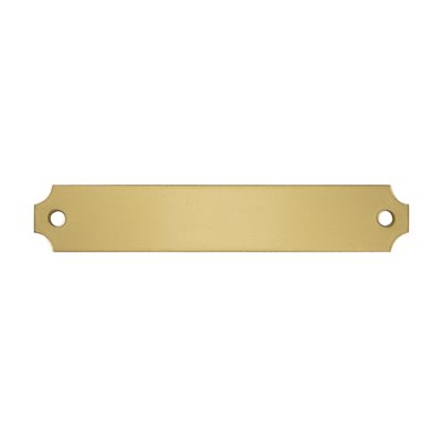 BRASS PLATE 1 / 2" X 3" NOTCHED