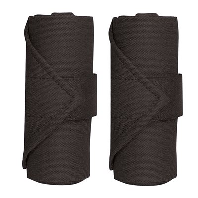 12' BLACK STANDING BANDAGES 4 PACK